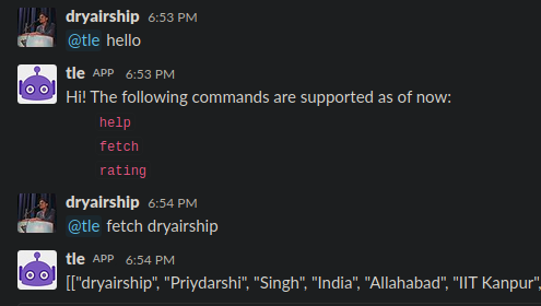 Porting TLE Bot to Slack - Part 1 | Priydarshi Singh